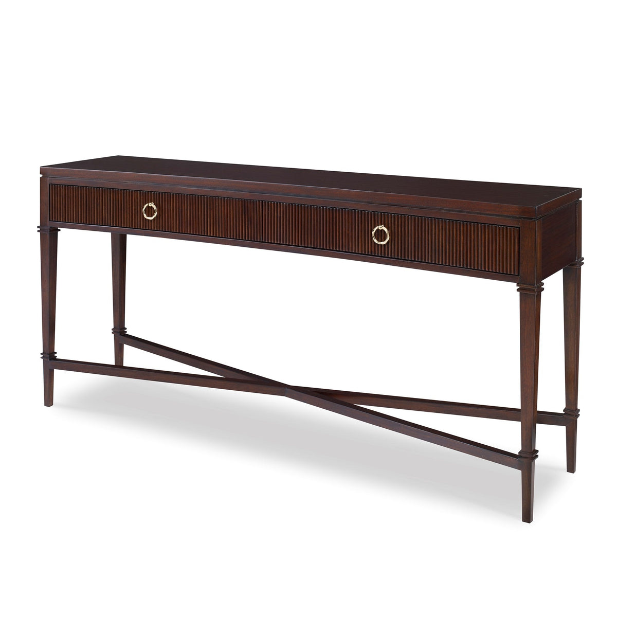 Ambella Reeded Console Table — Grayson Luxury