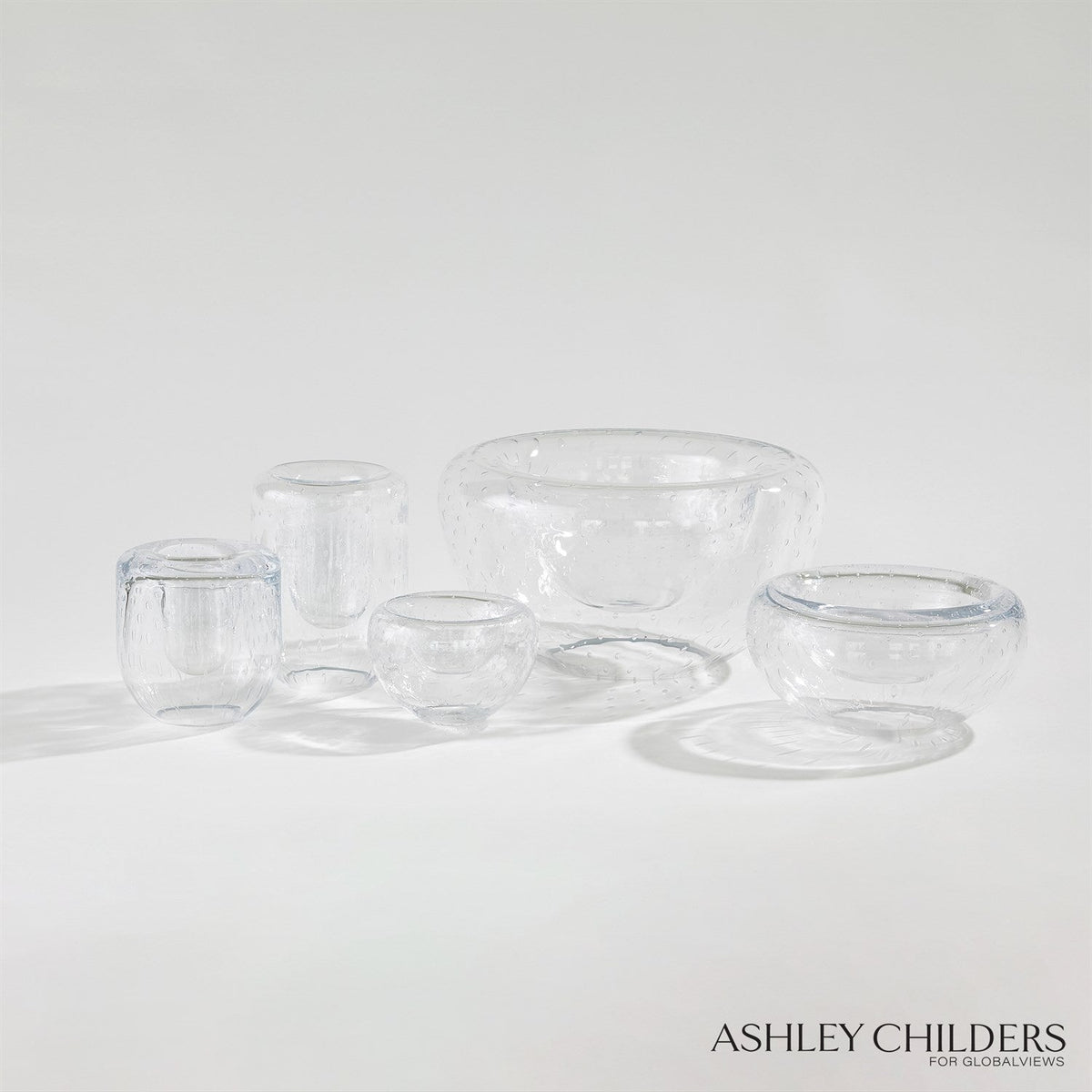 Global Views Double Take Collection - Clear Seeded by Ashley Childers ...