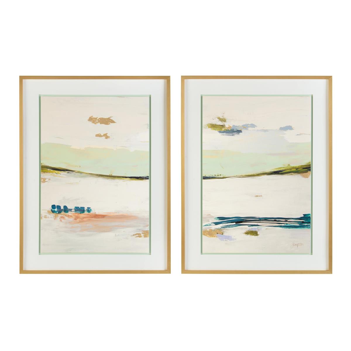 John Richard Jennifer Poe's Breath of Fresh Air Diptych Wall Art ...