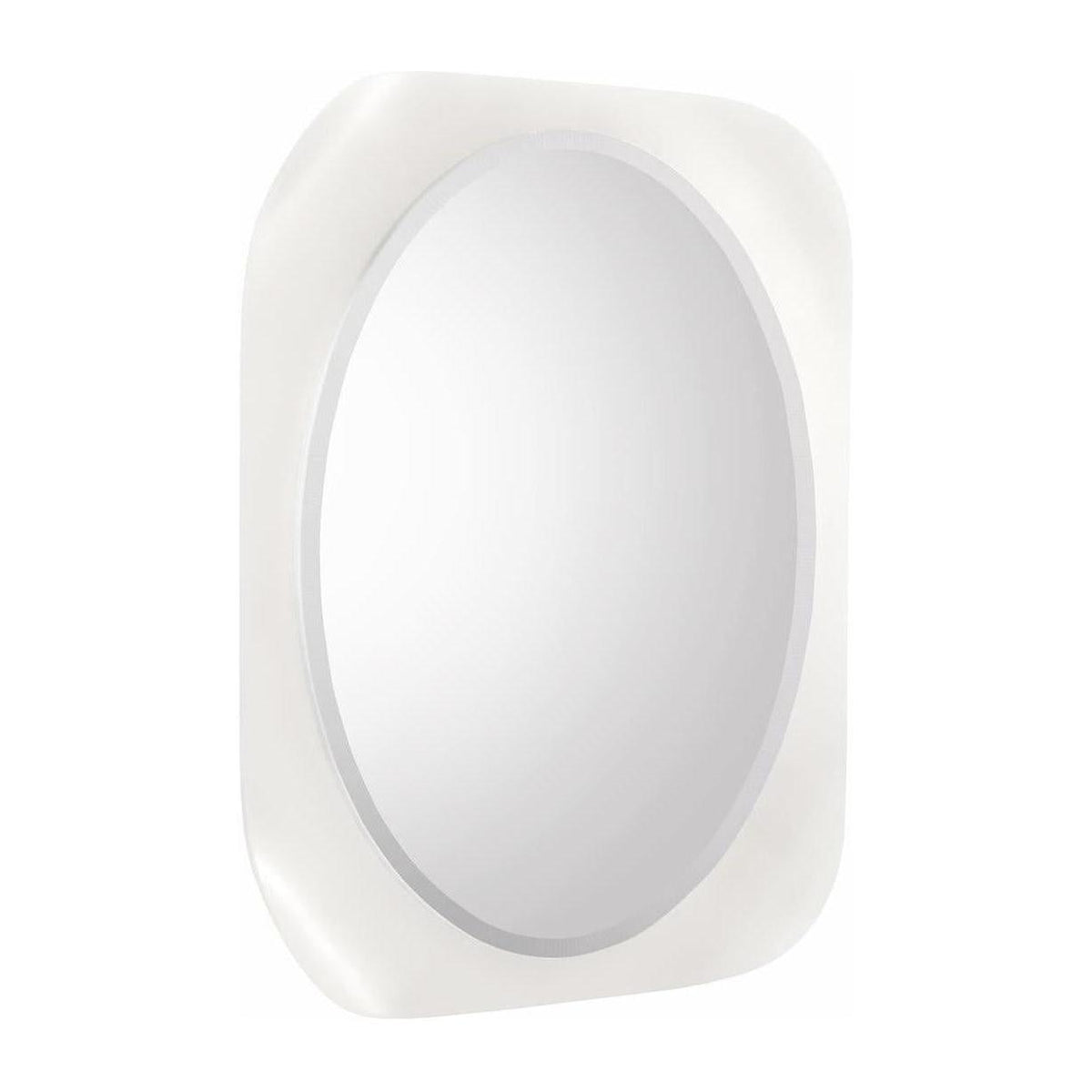 John Richard Silver Forma Mirror — Grayson Luxury