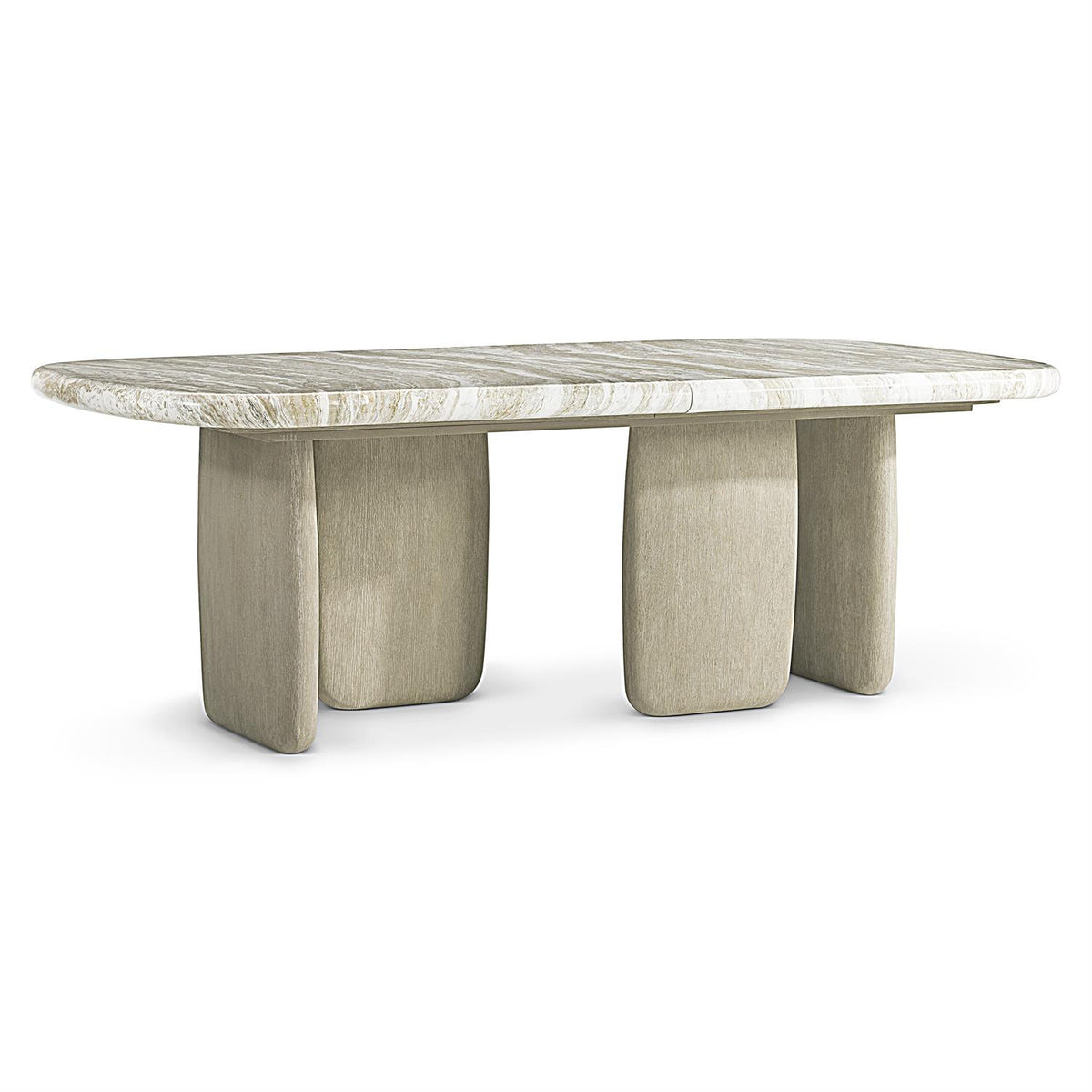 Bernhardt Arcadia Faux Stone Dining Table — Grayson Luxury