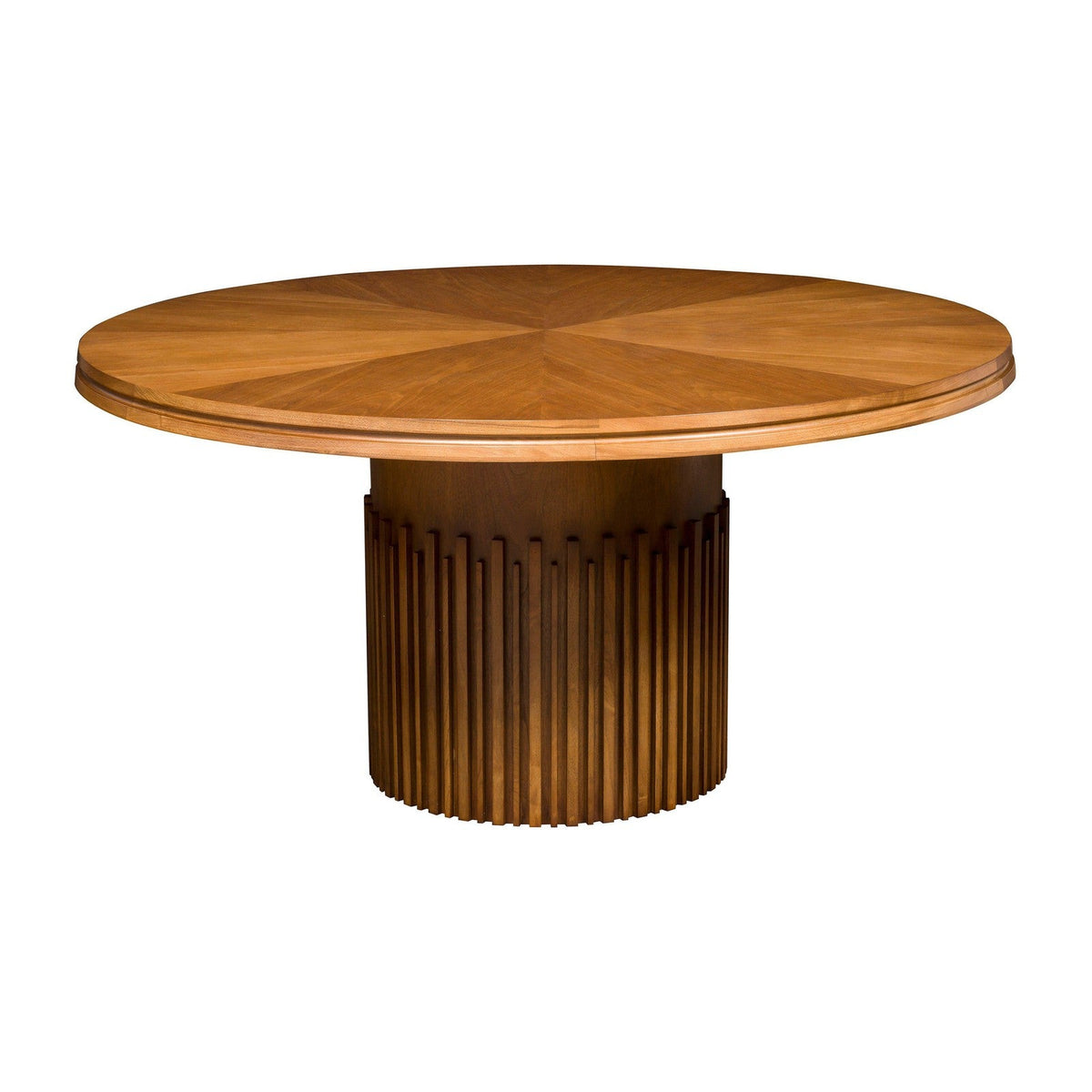 Vanguard Edge Round Dining Table — Grayson Luxury