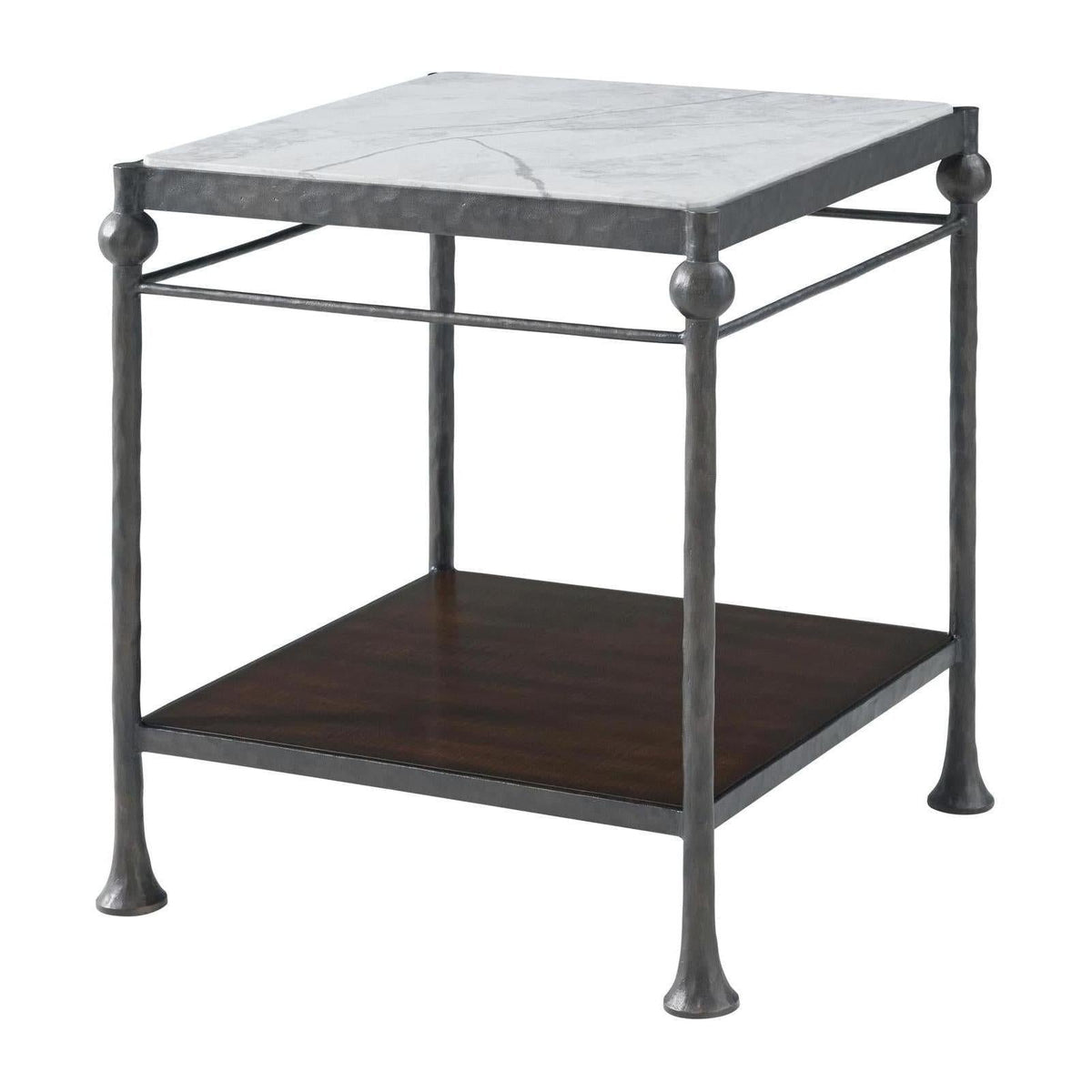 Theodore Alexander Spencer London Metal Side Table — Grayson Luxury