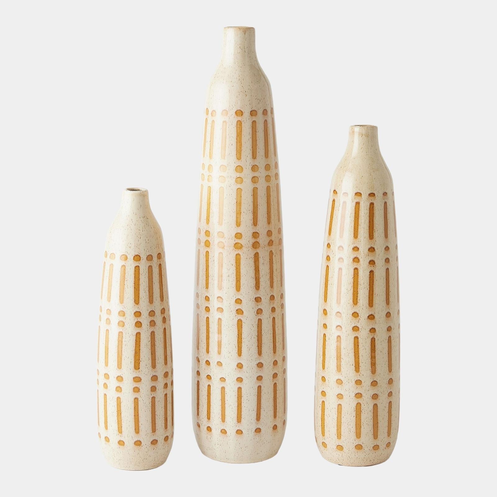 Global Views Dots and Dashes Vase – Grayson Luxury