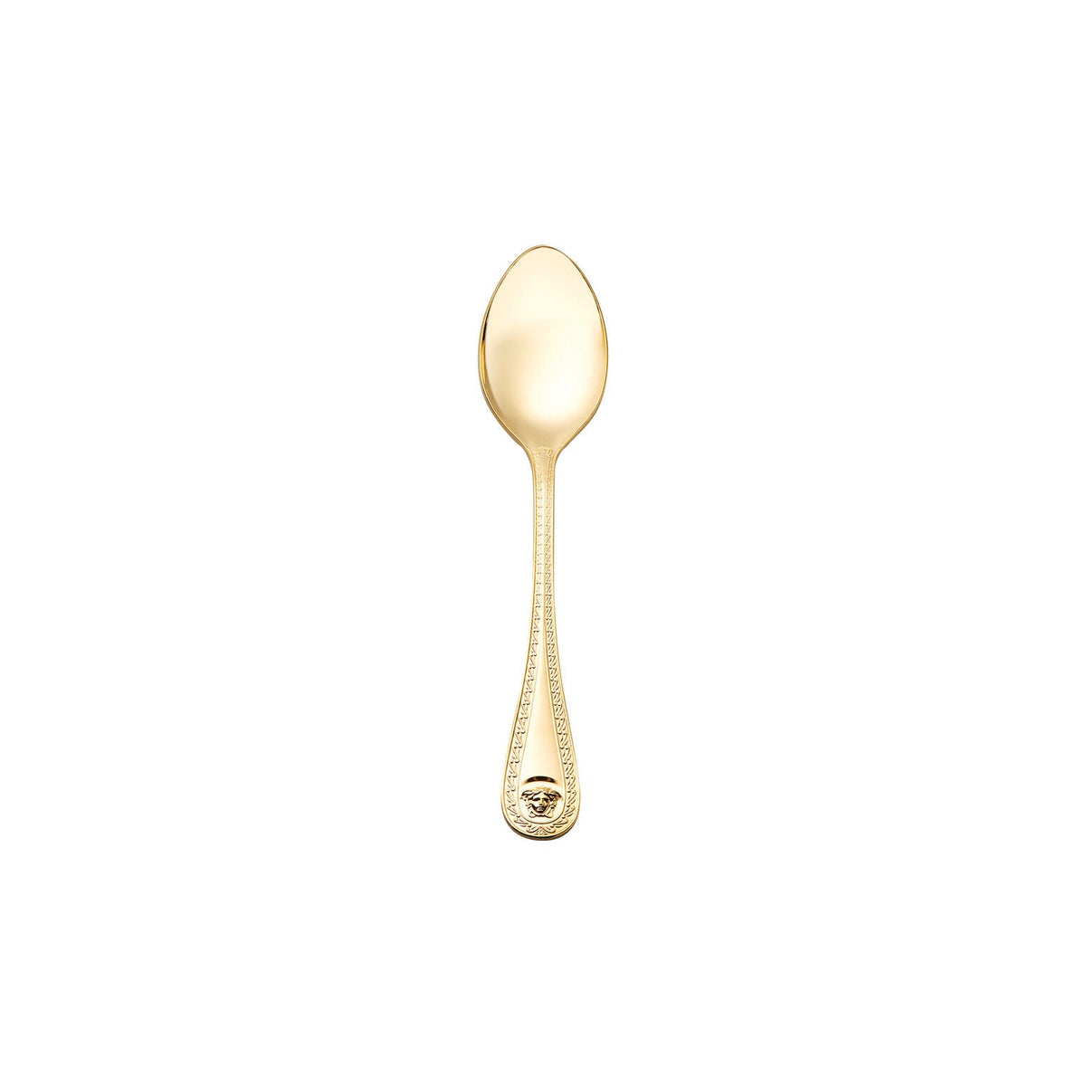 Versace Medusa Flatware Table Spoon Gold Plated — Grayson Luxury
