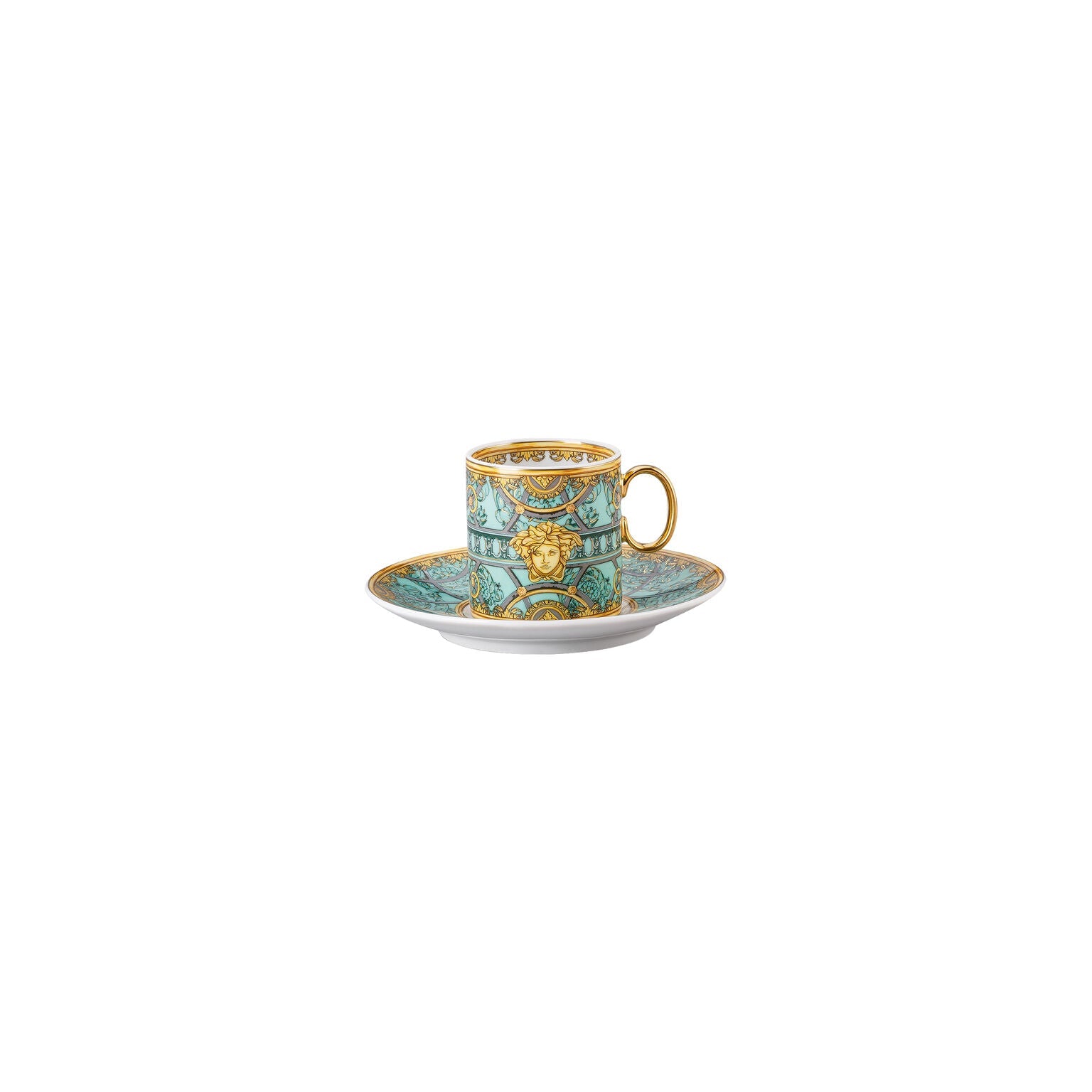 Versace La Scala del Palazzo Verde AD Cup & Saucer – Grayson Luxury