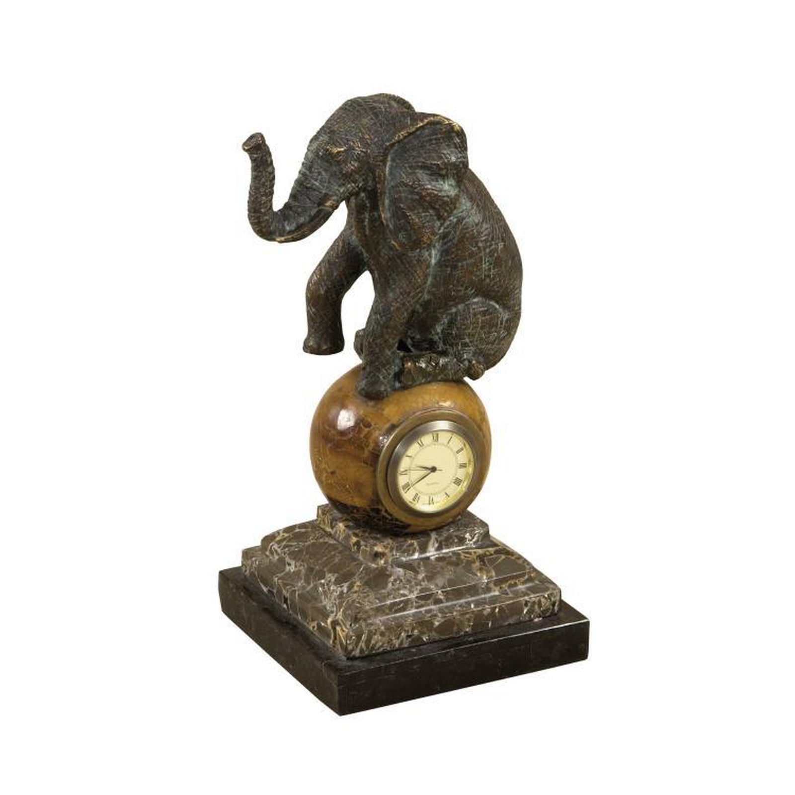 Maitland Smith Agile Elephant Clock – Grayson Luxury