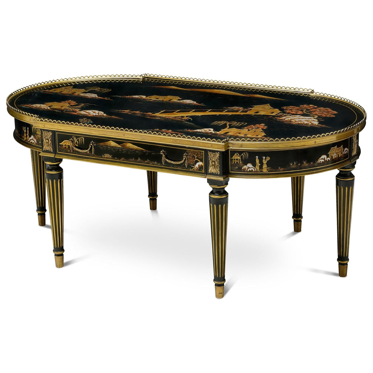Maitland Smith Fortune Cocktail Table (SH02-112211) — Grayson Luxury