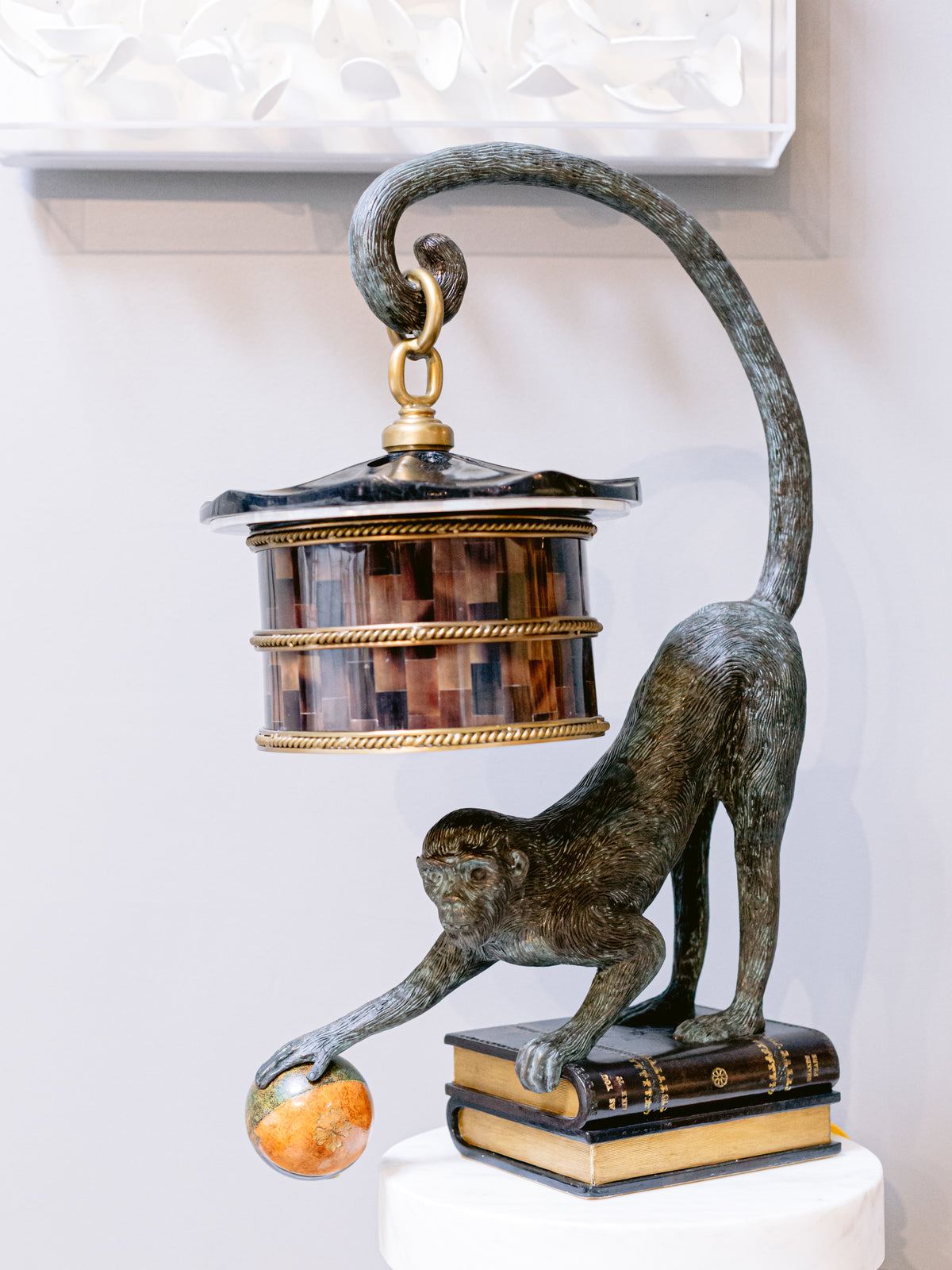 Maitland Smith Monkey Lamp Floor Sample — Grayson Luxury