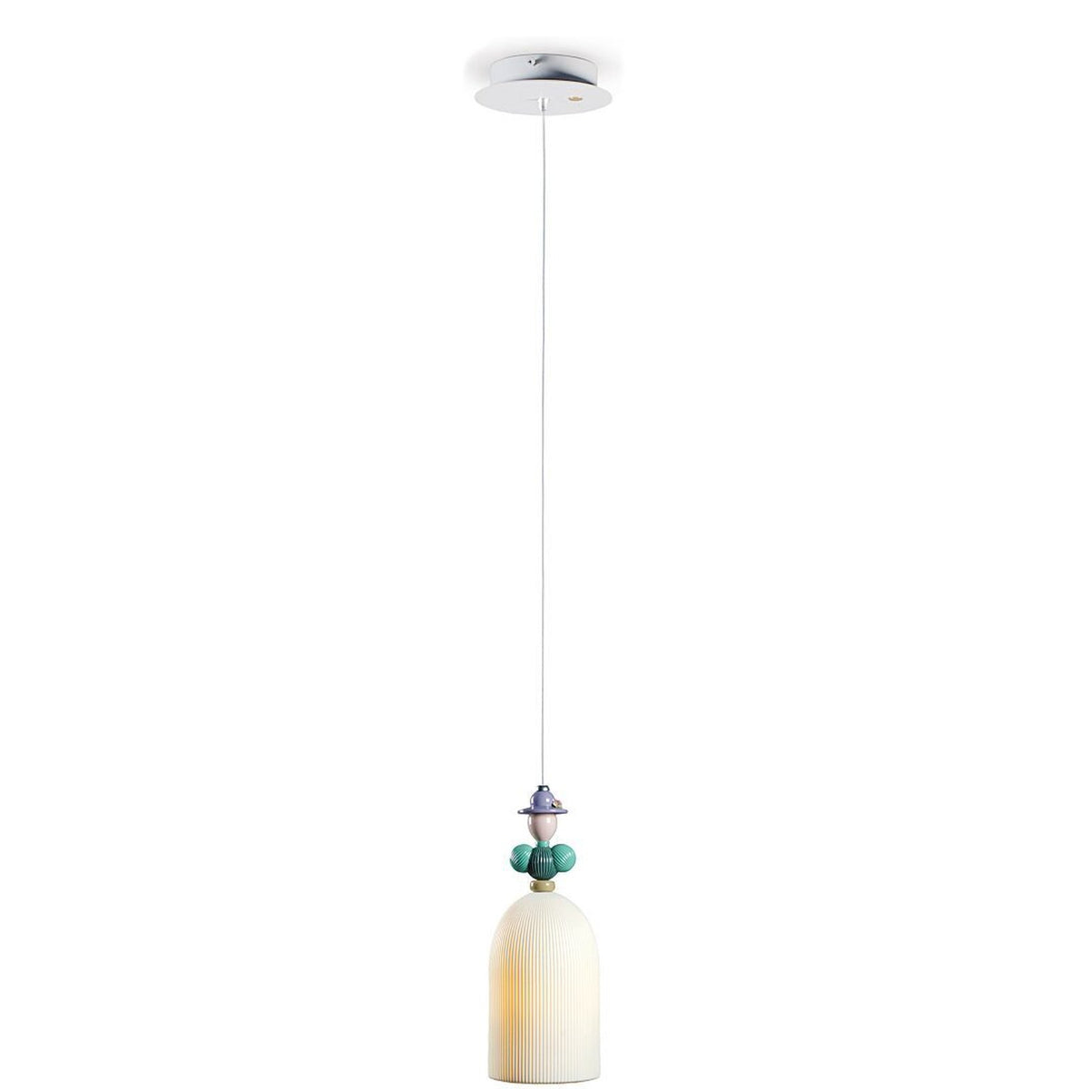Lladro Mademoiselle Béatrice Ceiling Lamp (US) — Grayson Luxury
