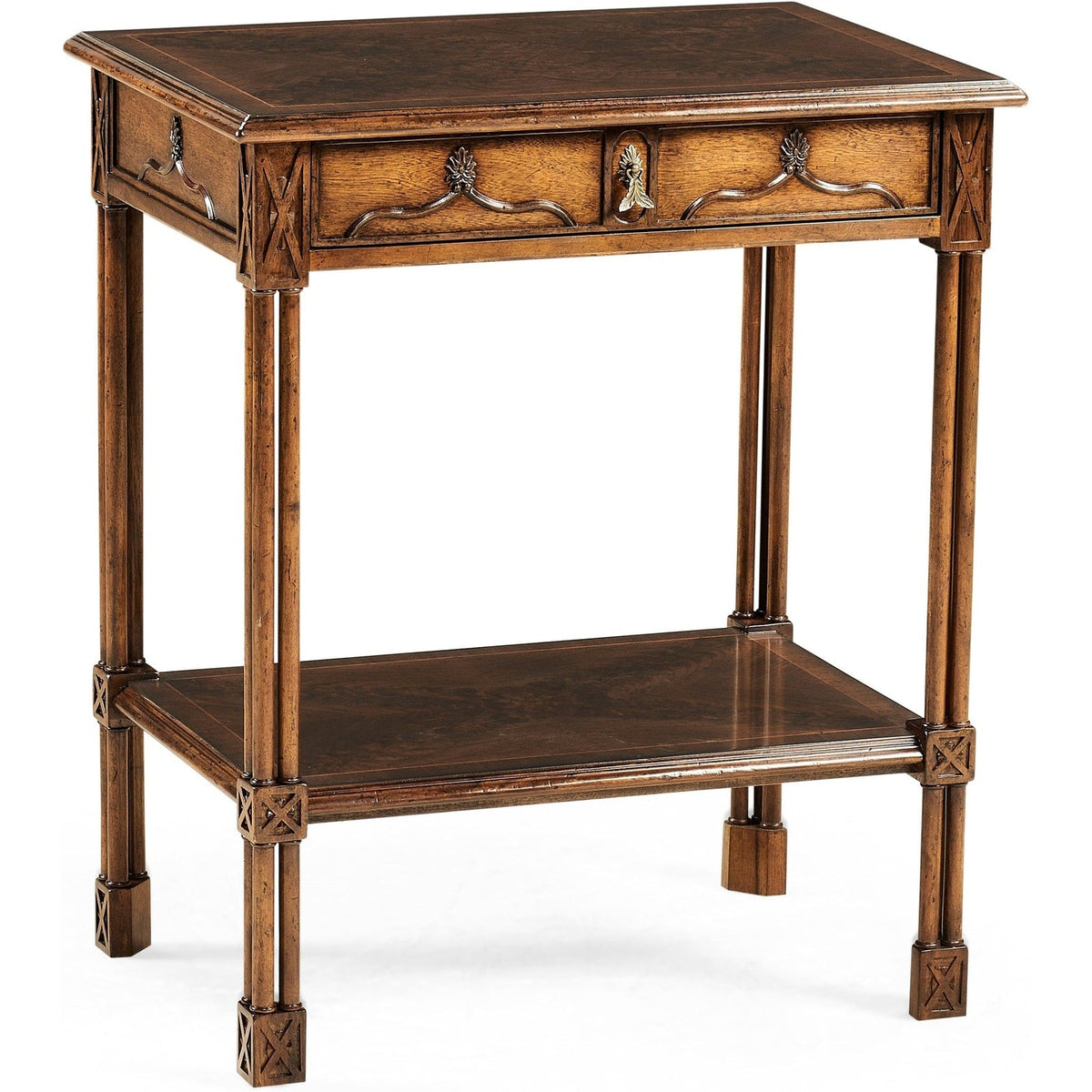 Jonathan Charles Chippendale Gothic Rectangular Side Table (493497-DCW ...